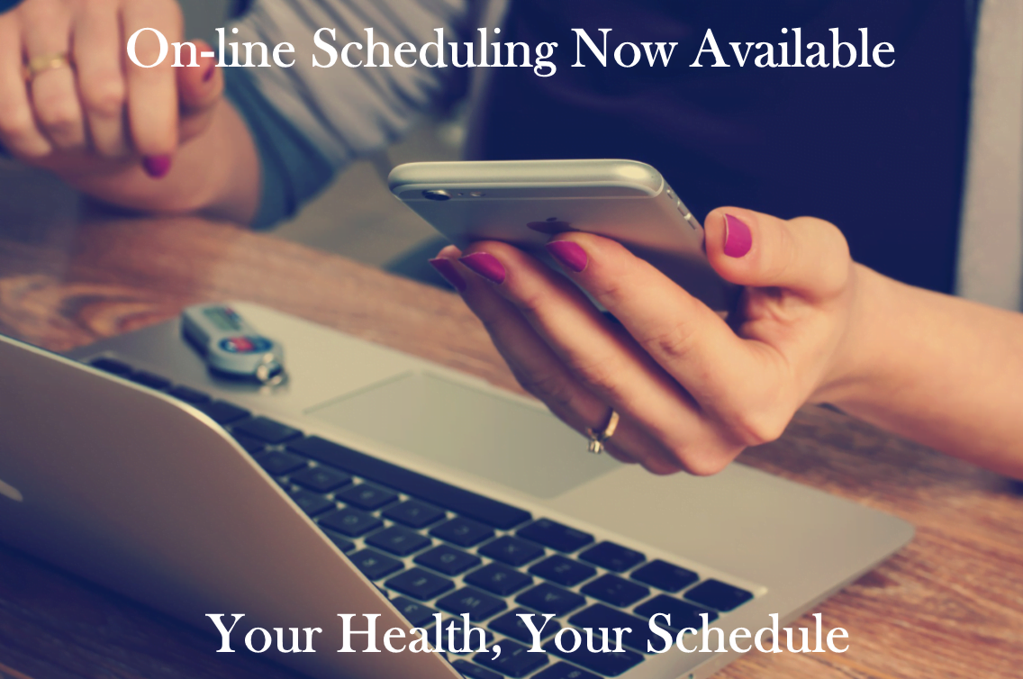 On-line Scheduling Now Available – NEW Health