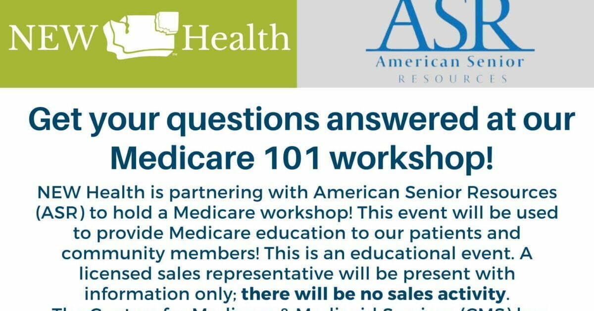 Medicare Assistance – NEW Health