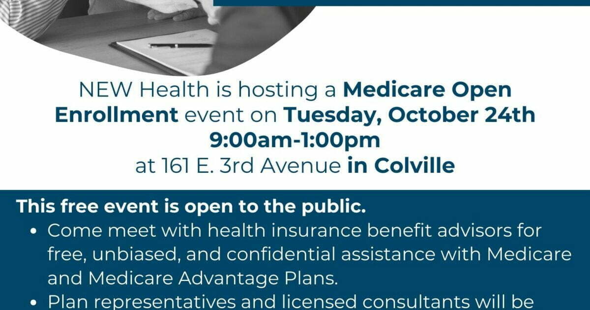 NEW Health is Hosting a Medicare Open Enrollment Event – NEW Health